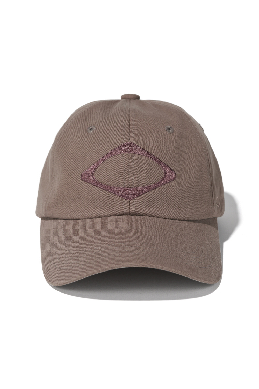 미스치프 RHOMBUS BALL CAP_PINK BROWN - 위시버킷