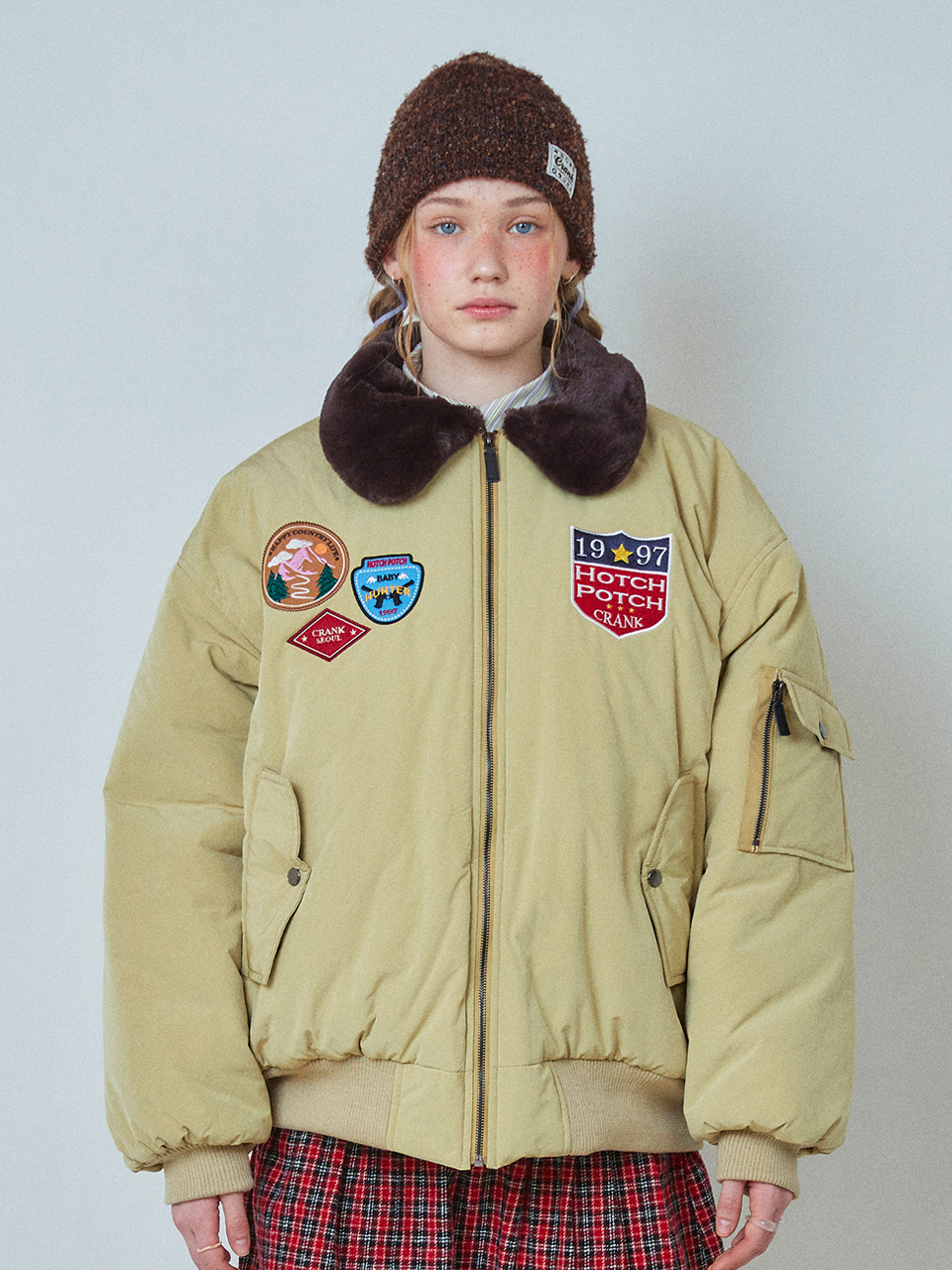 크랭크 VINTAGE WAPPEN MA-1 JUMPER_BE - 위시버킷