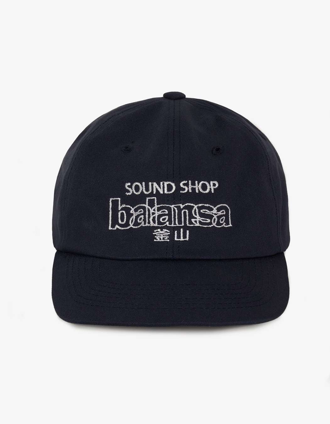 발란사 Ssb Logo Cap - Navy - 위시버킷