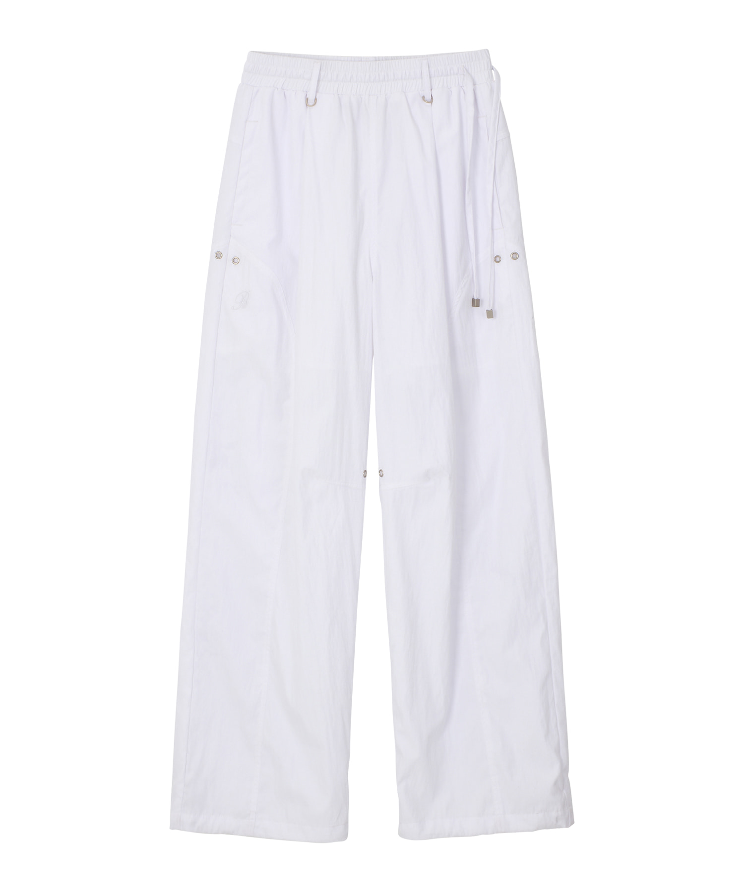 비터셀즈 Comfy Nylon Pants-White - 위시버킷