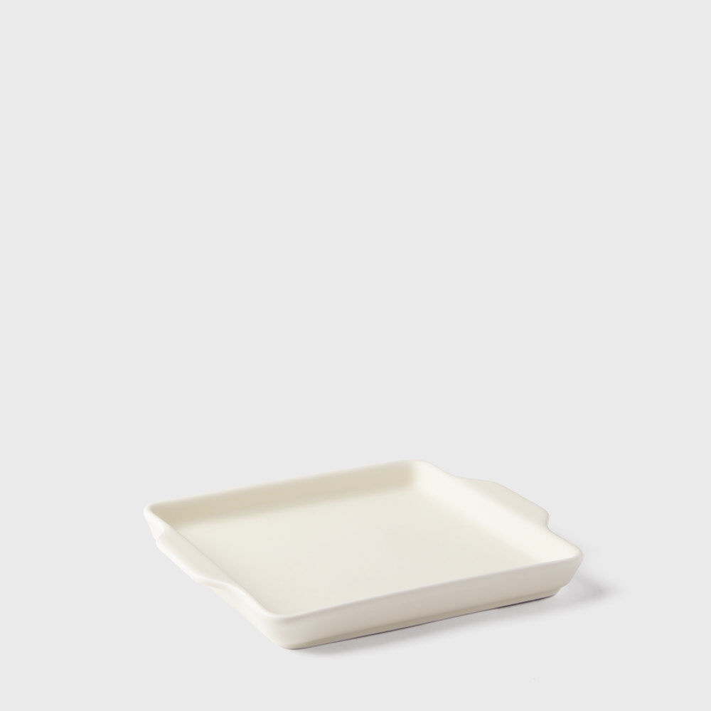 더블유에스티디 WSTD [DTD] SQUARE DISH 18cm _ Cream - 위시버킷