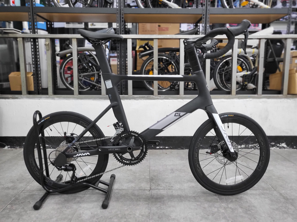 자바 java cb cl 2-451 자바 카본 에어로 미니스프린터 가벼운 미니벨로 로드 자전거 - 위시버킷