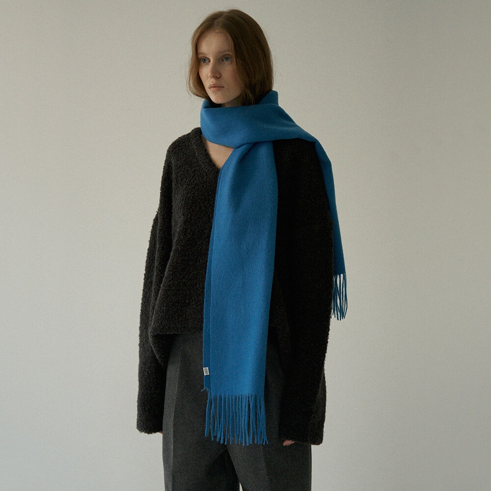 르닐 Ricos winter basic muffler (Blue) - 위시버킷