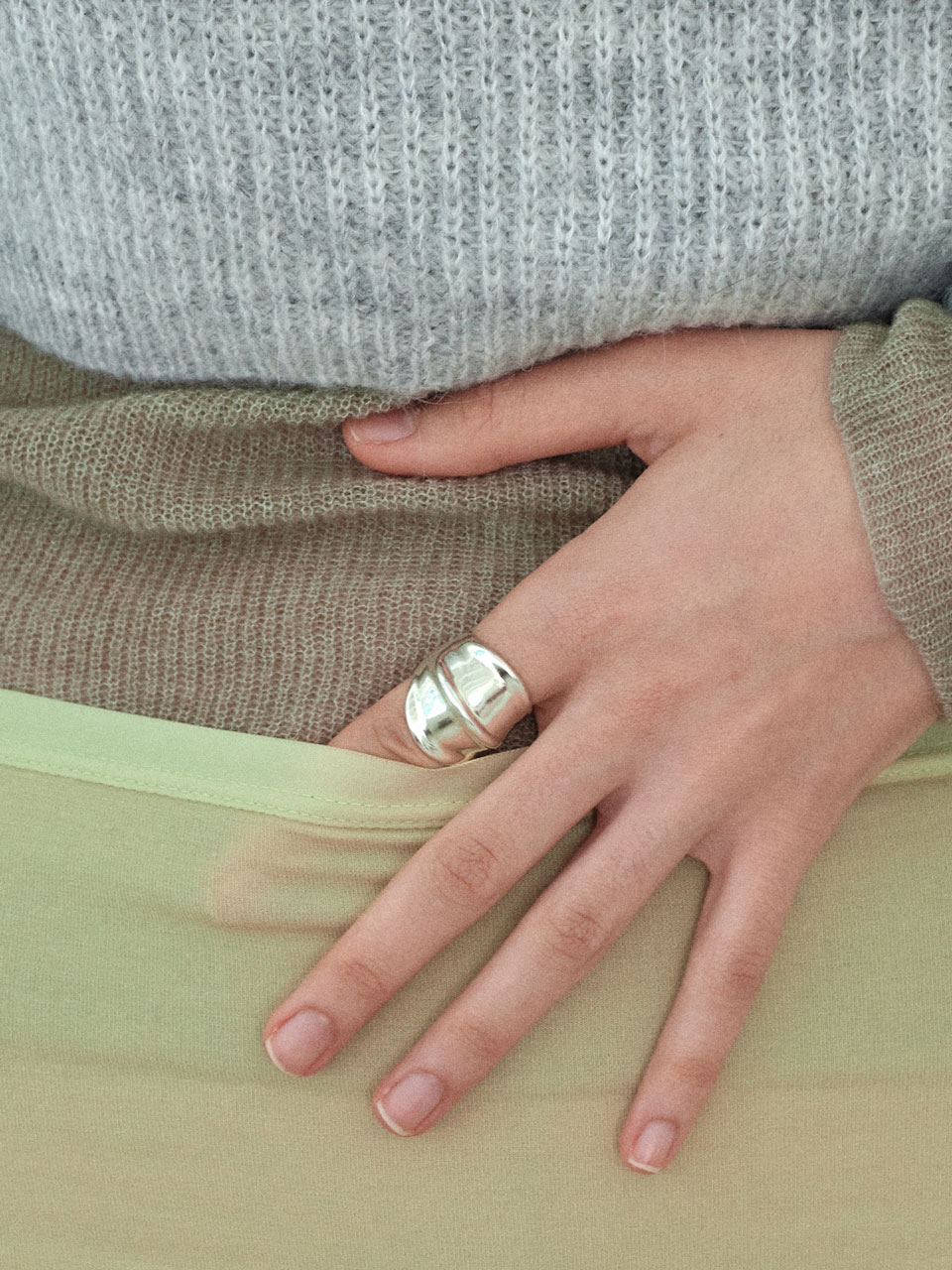 수리움 BOLD WRINKLE RING - 위시버킷