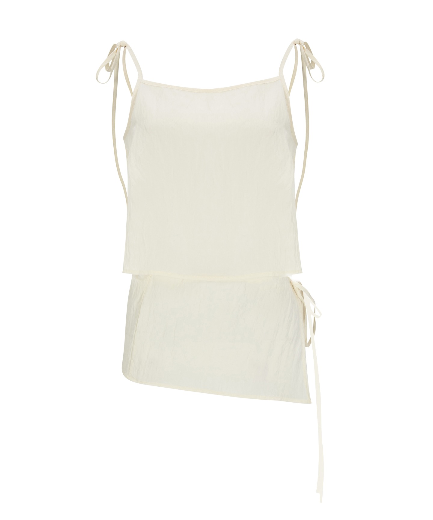 마롯 VISCOSE STRING SLEEVELESS [IVORY] - 위시버킷