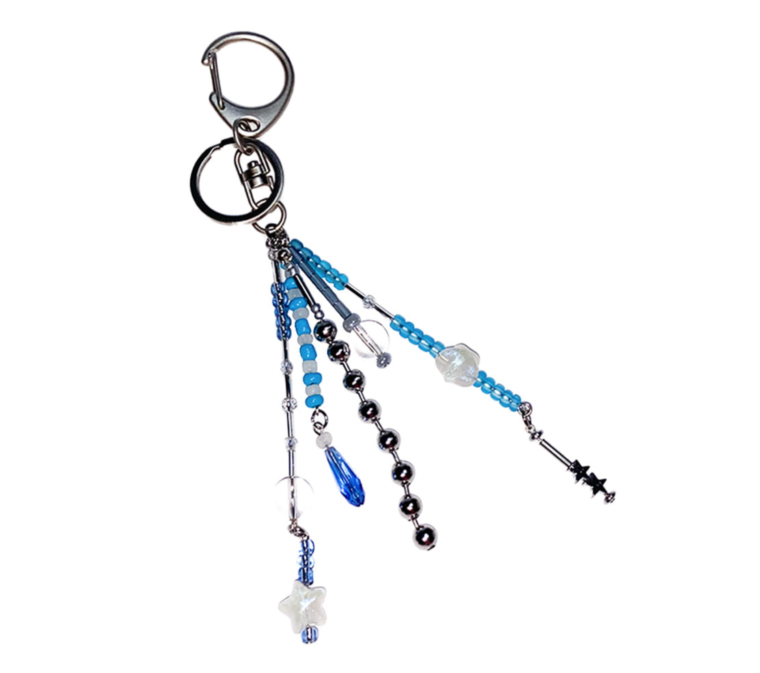 꽃밭 (eessay) Blue Bird Key Ring - 위시버킷