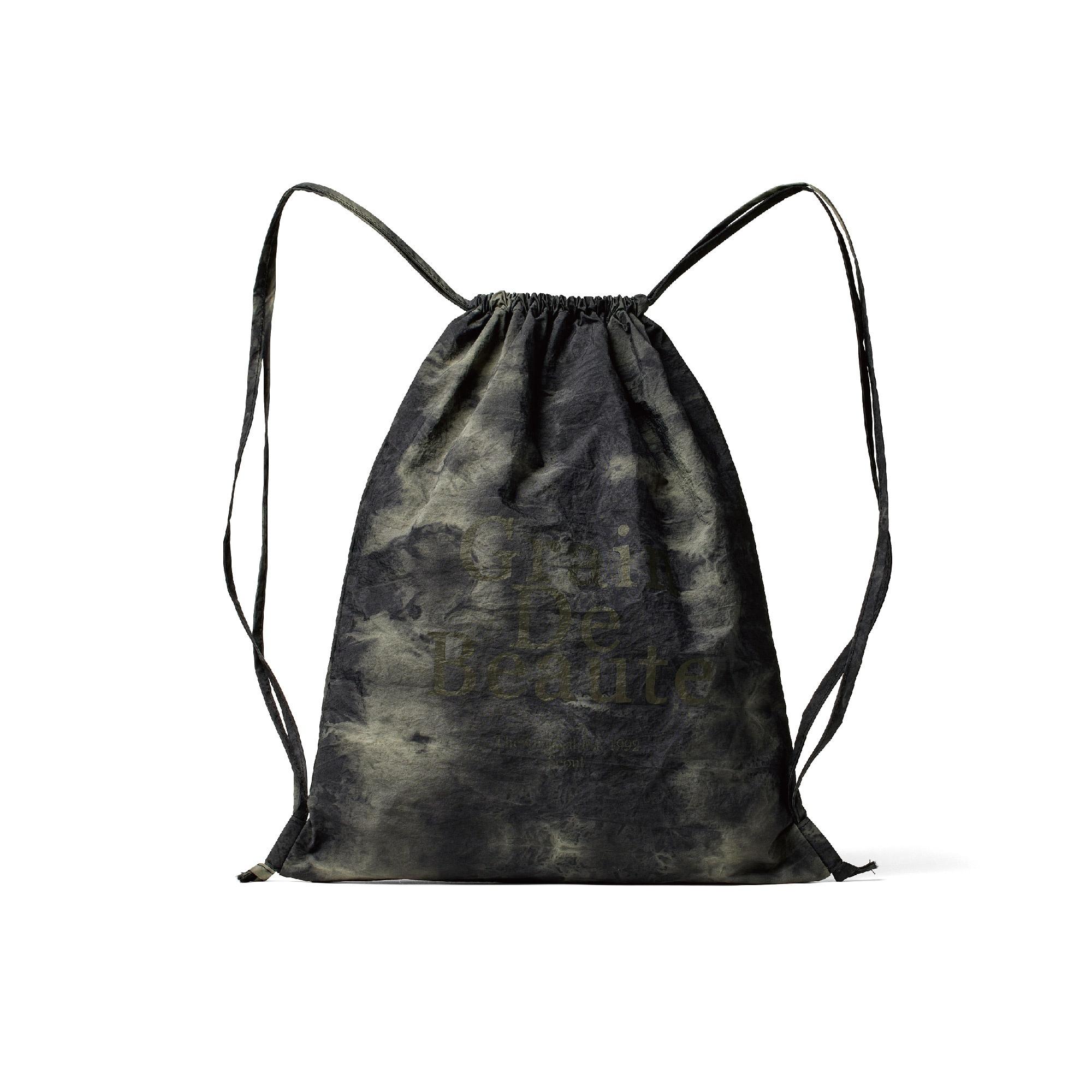 그랭드보떼 Signature String Gym Sack [CHACOAL] - 위시버킷