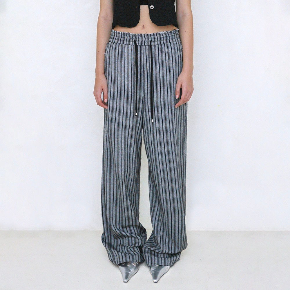 폴리수엠 FRESH EFFORTLESS PANTS (BLACK) - 위시버킷