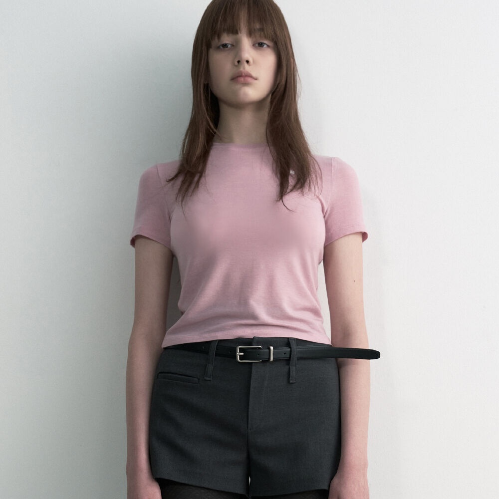 스튜디오 테이블 SOFT WOOL SIMBOL TOP, PINK - 위시버킷