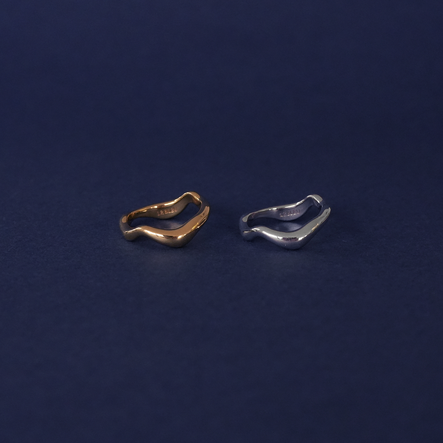 르블루 sparkle waves ring (basic) - 위시버킷