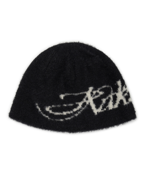 아캄 Fuzzy Beanie (Black) - 위시버킷