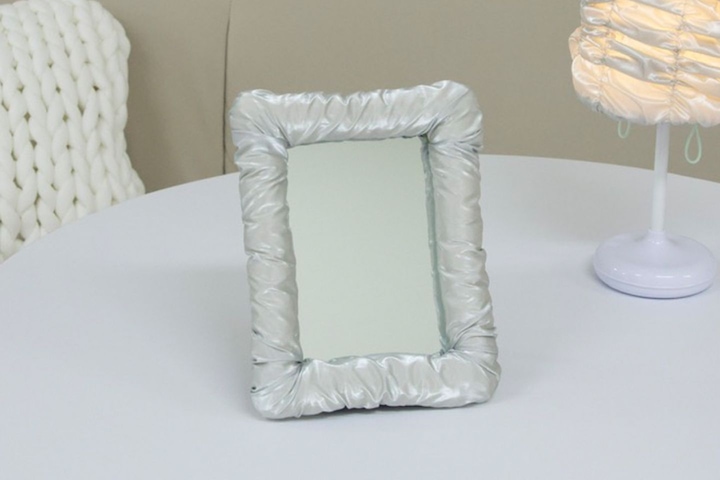 디피테 실버 륀느 거울 lune mirror silver - 위시버킷