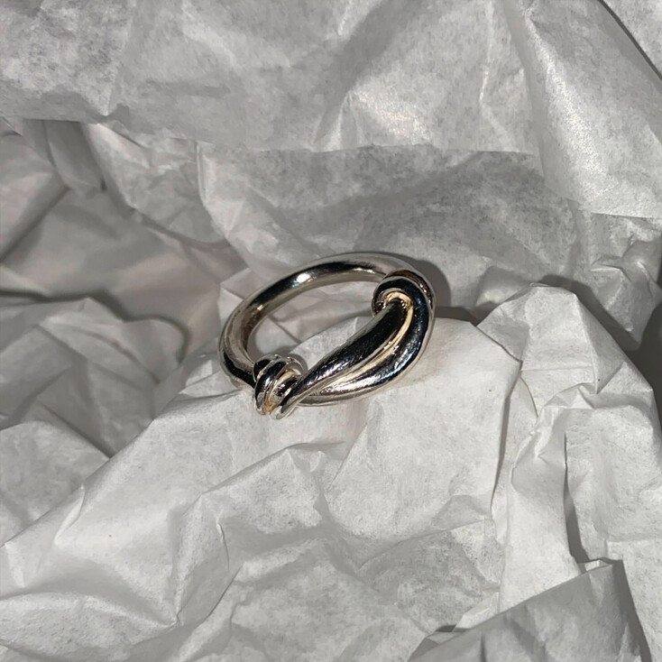 씨시어 TWINE RING (SILVER) - 위시버킷