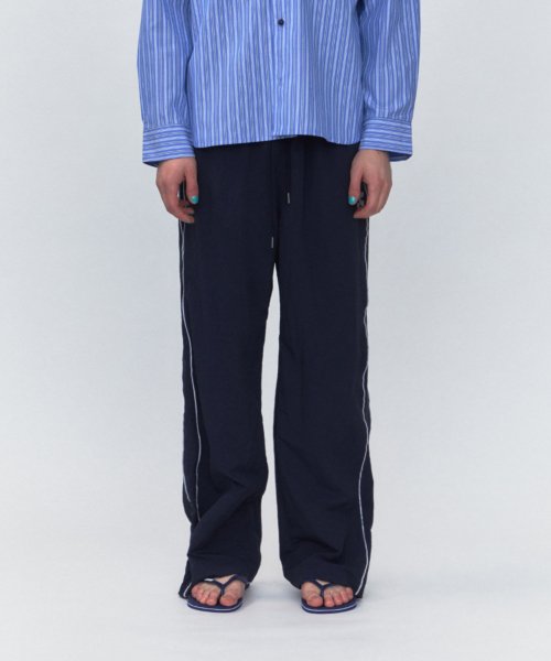 레스트앤레크리에이션 RR TRIM TRACK PANTS_DARK NAVY - 위시버킷