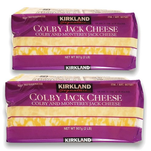 커클랜드 커클랜드 콜비잭치즈907g 아이스포장무료 코스트코 콜비잭치즈, 907g, 2개 - 기타 세미하드 치즈 | 쿠팡 - 위시버킷