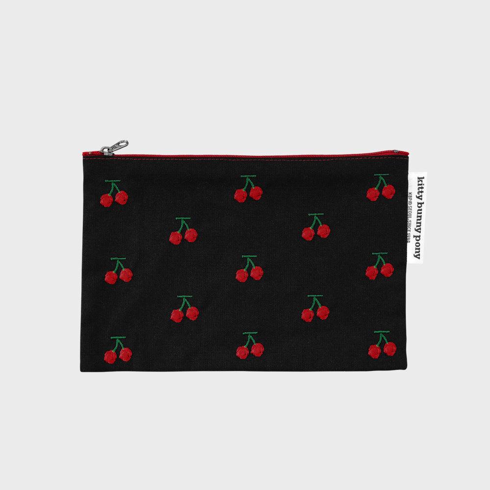 키티버니포니 Black Cherry Pouch - 위시버킷