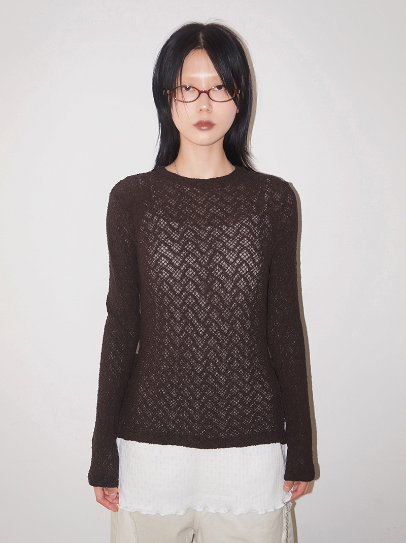 아케 KNOTTY STRAP KNIT TOP (4color!) - 위시버킷