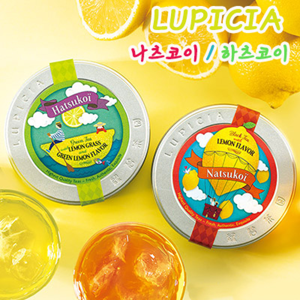 루피시아 LUPICIA 루피시아 레몬향 티 (나츠코이 40g / 하츠코이 50g) 한정 캔/봉지 - 위시버킷