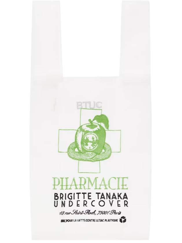 언더커버 White Brigitte Tanaka Edition UC2D1B02 Tote 242414F049002 - 위시버킷