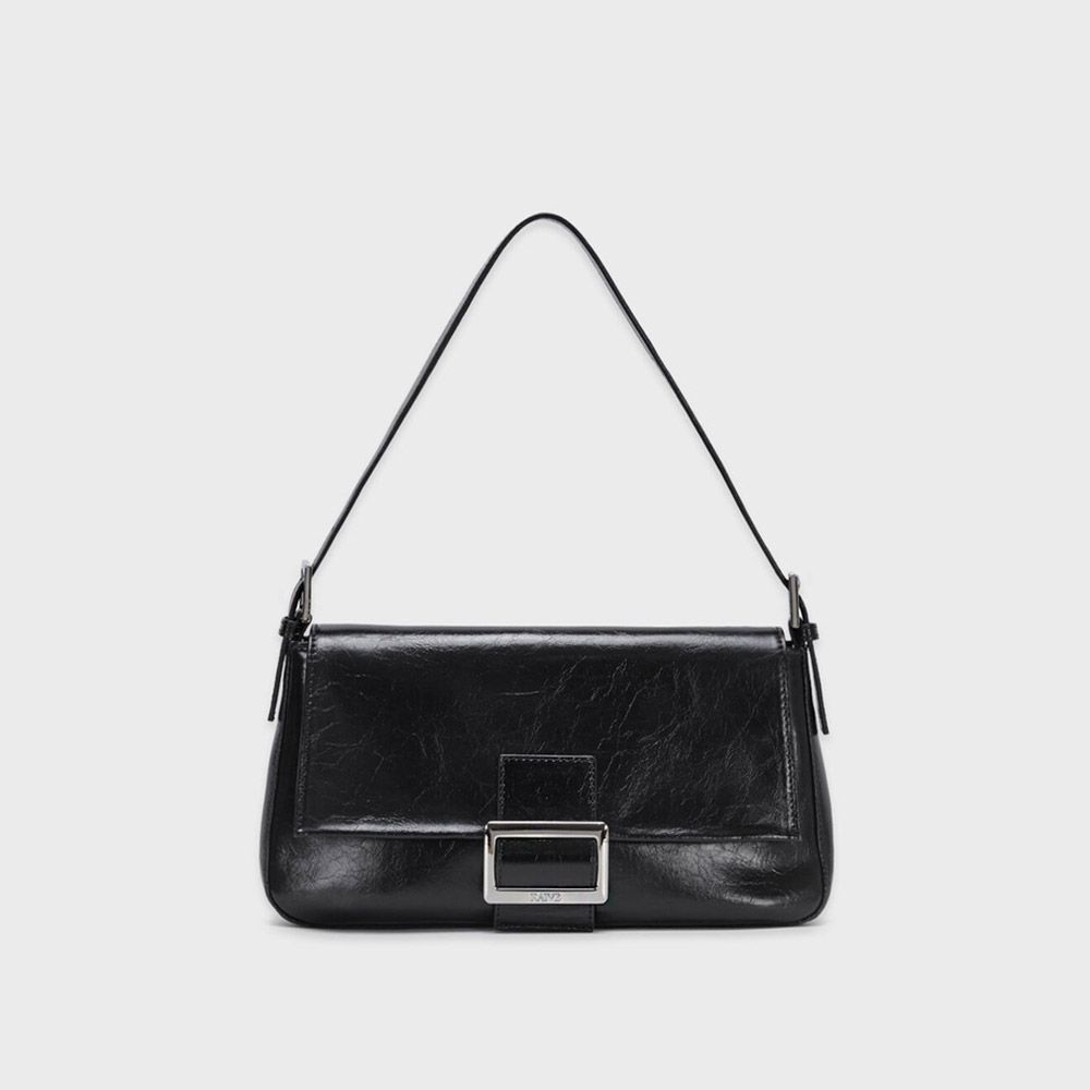 레이브 Wrinkle Leather Luke Bag in Black VX1MG105-10 - 위시버킷