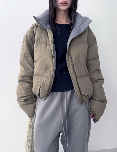 로웨어 two tone duck down padding - 위시버킷