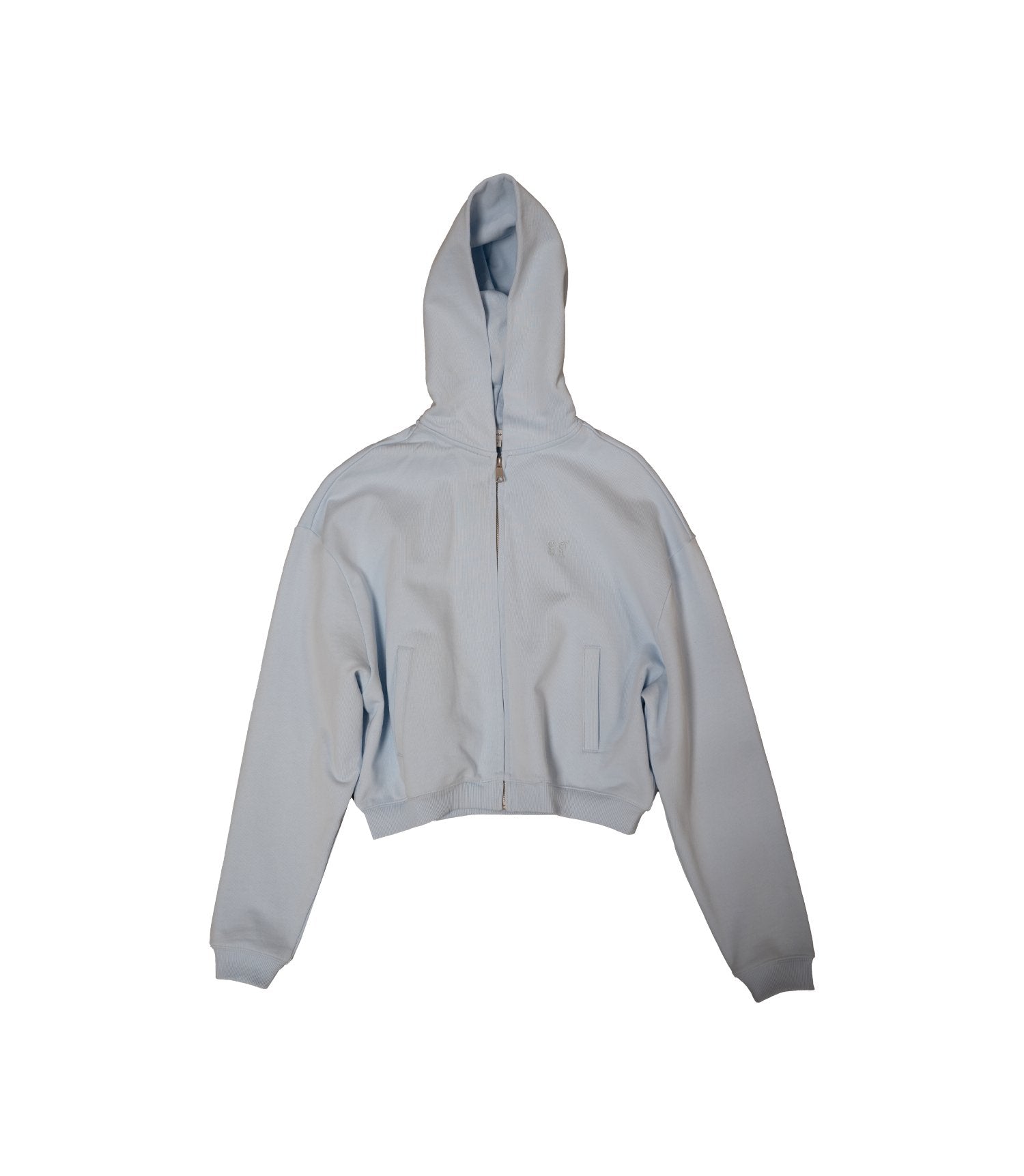 어반 소피스티케이션 FEEELS COMFORTING - BABY BLUE - ZIP HOODIE - S - 위시버킷