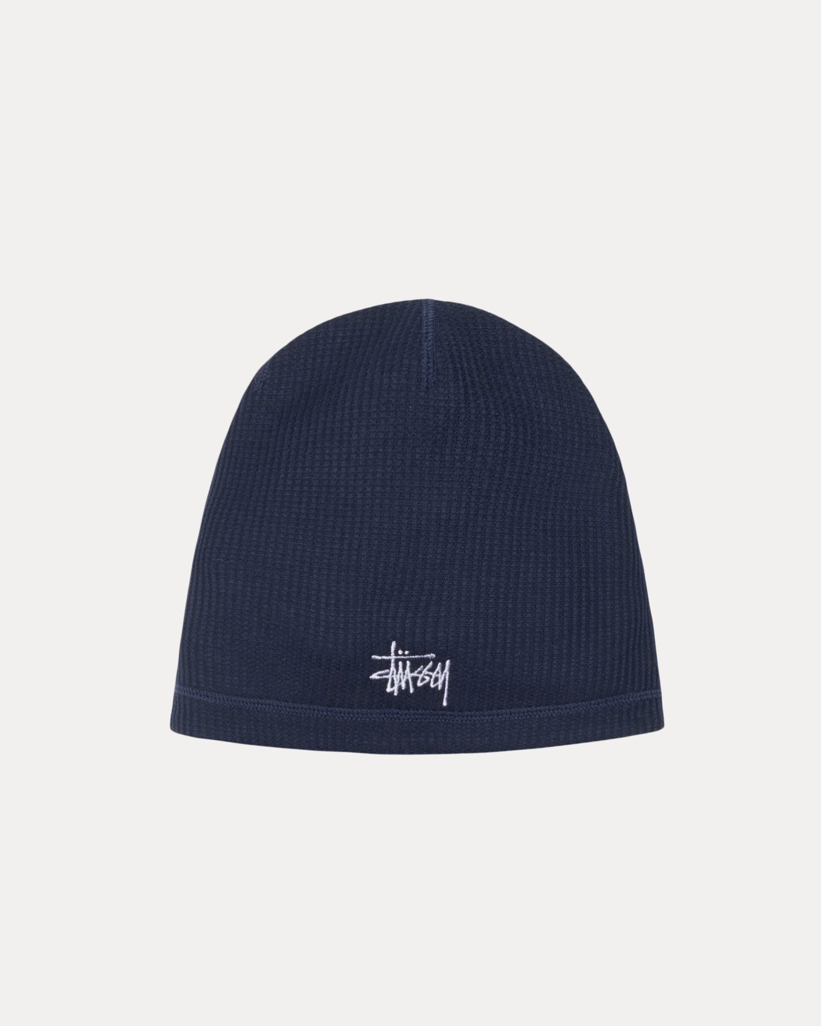 스투시 SKULLCAP WAFFLE - Navy / ONE SIZE - 위시버킷