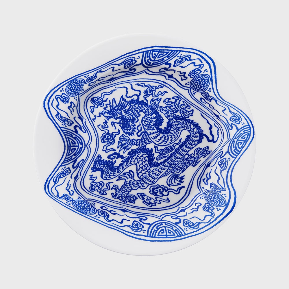 세이 투셰 Chinese Dragon Plate - 위시버킷