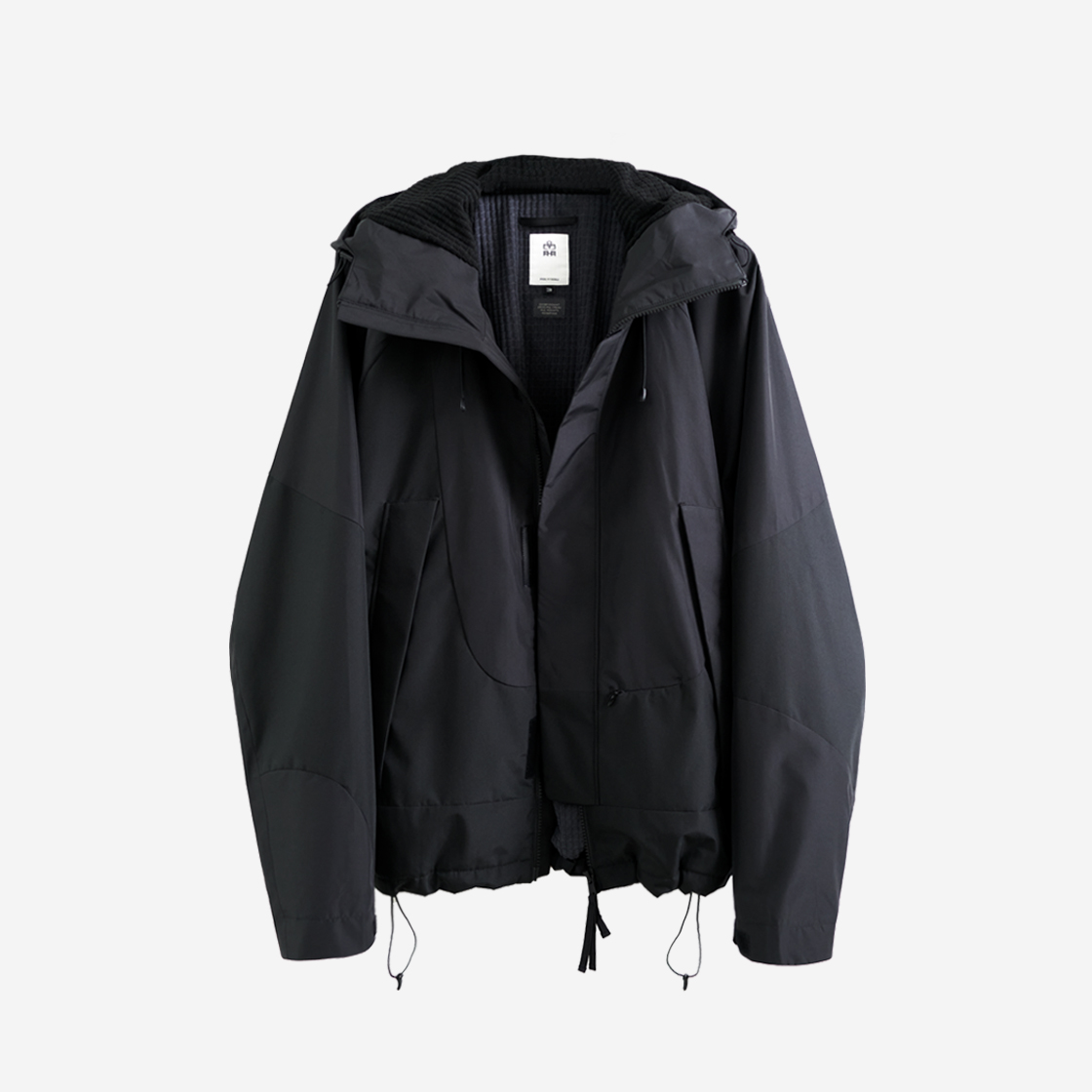 폴리테루 Polyteru Obscura Shell Jumper Black - 23FW - 위시버킷