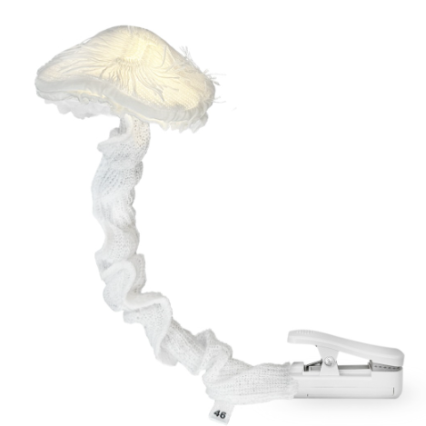 포식스먼스 mushroom clamp lamp (white) - 위시버킷