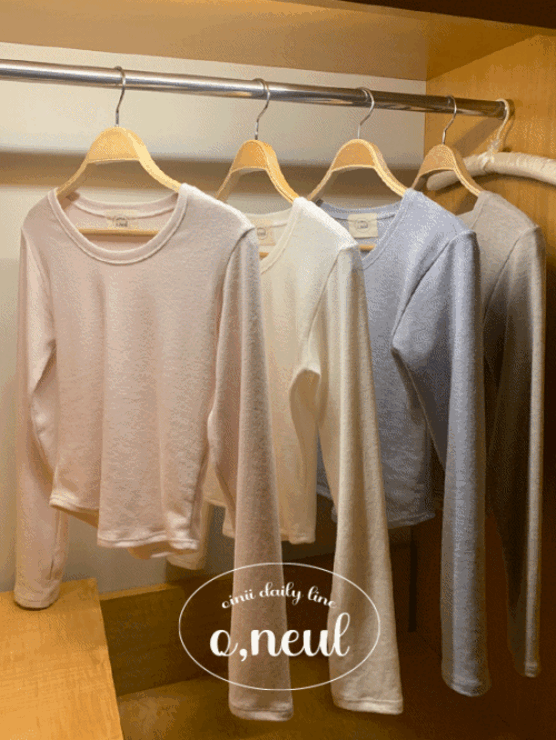 오이니 [o,neul] basic glam top - 4color - 위시버킷