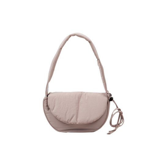 아이띵소 FLUFFY HOBO SHOULDER & CROSS ASH PINK - 위시버킷