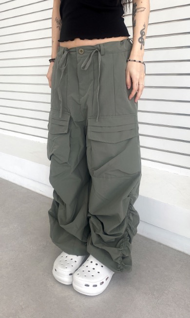 나의나인 wrinkled cargo pt [2c] - 위시버킷