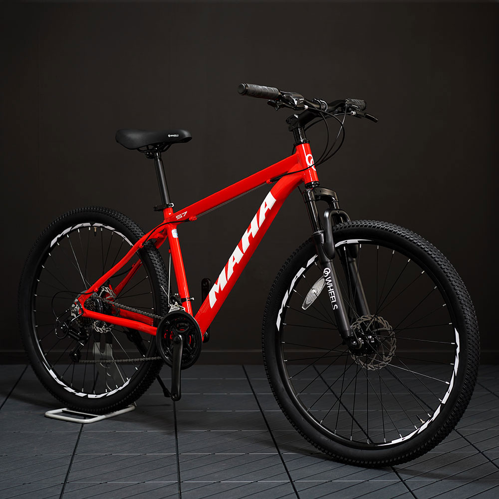 오투휠스 오투휠스 MAHA 마하 S7 기계식 입문용 산악 MTB 자전거 27.5인치 반조립 - 위시버킷
