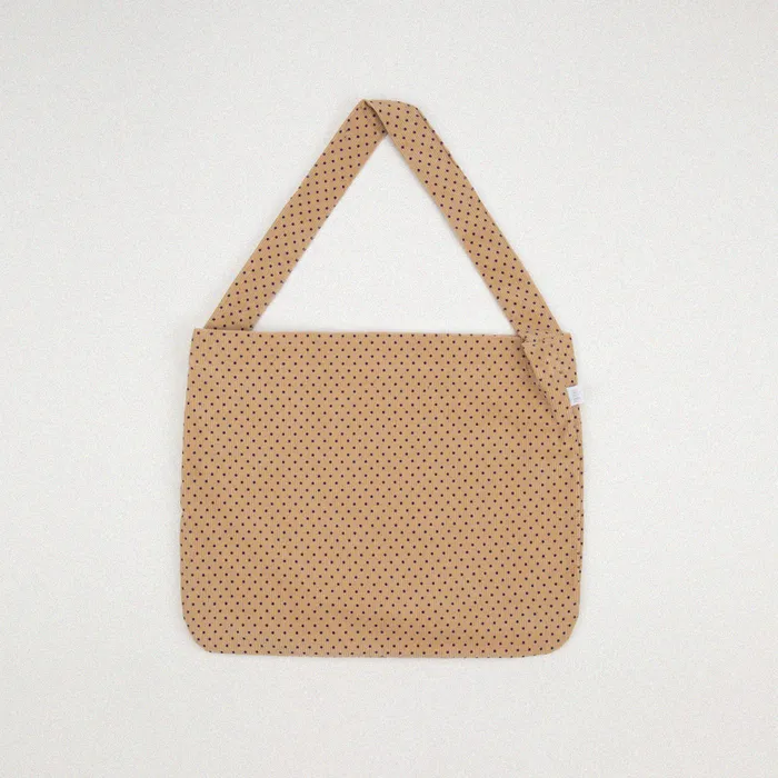 슬로피파이 sppe dot corduroy bag [beige] / 도트백 땡땡이 코듀로이 가방 [베이지] - 위시버킷