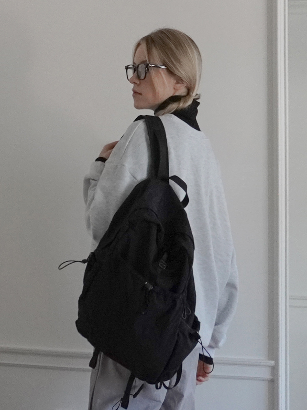 어라운드앤 [Tie bag_black] - 위시버킷