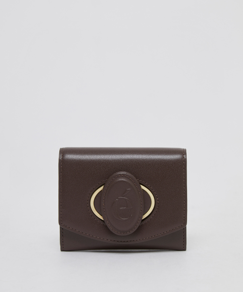 아카이브앱크 Oval wallet(Choco spread)_OVADX24002DKB - 위시버킷