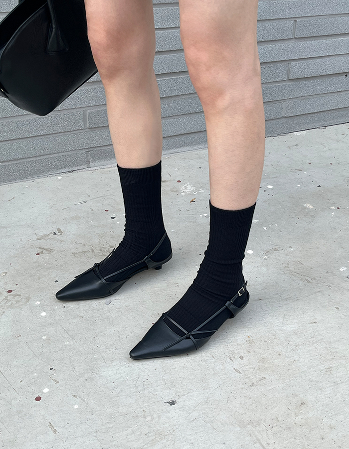 르에브 Strap middle sling-back - 위시버킷