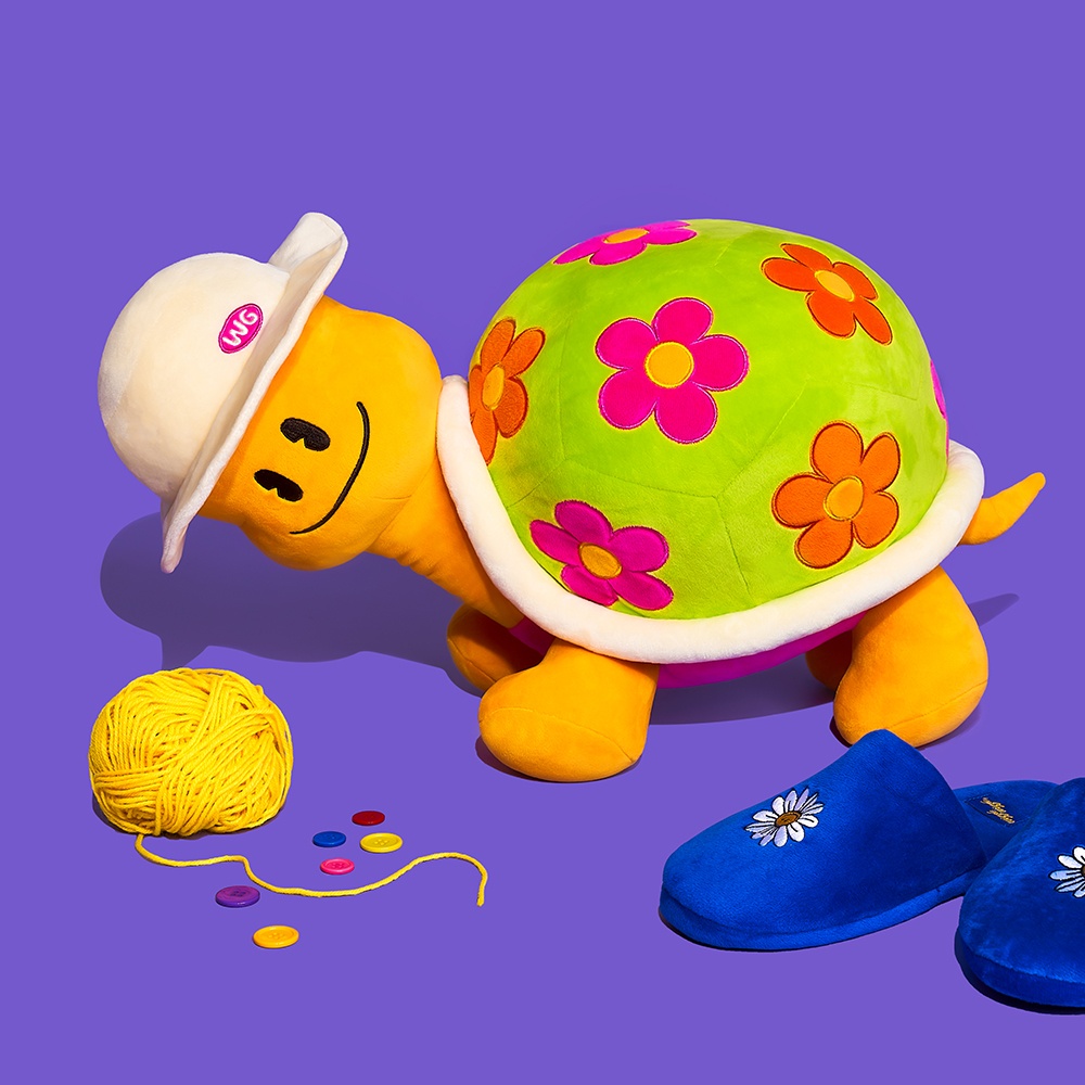 위글위글 쿠션담요 - Calming Turtle - 위시버킷