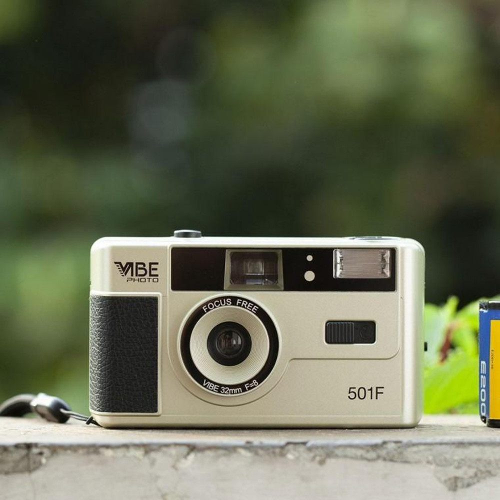 바이브 VIBE 501F 독일 입문용 초보용 레트로 필름카메라 32mm - 위시버킷