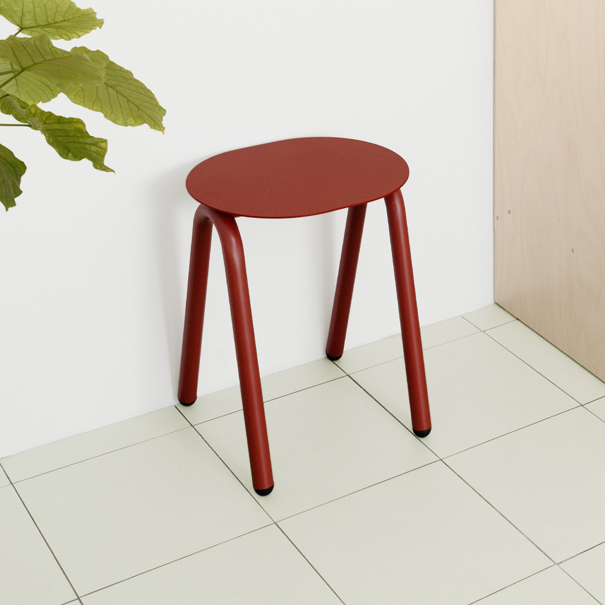 파이피 Otto Stool - Brick Red - 위시버킷