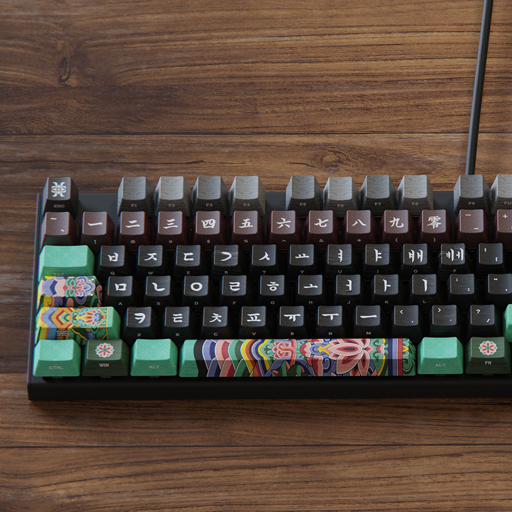 시이닷 시이닷 한국의 미 단청 기계식 키보드 Dancheong Keyboard - 위시버킷