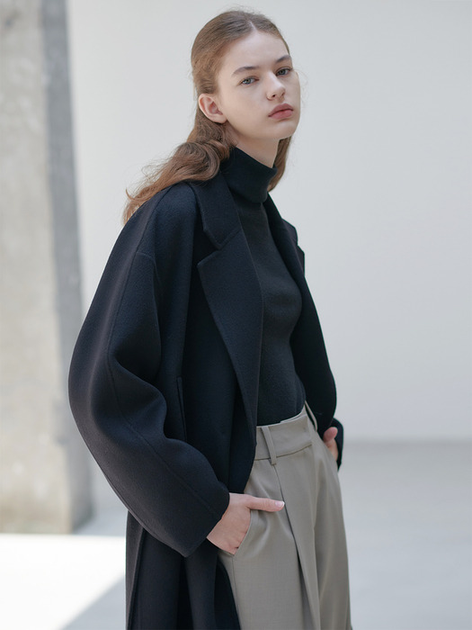 닐바이피 23FN premium handmade coat [BK] - 위시버킷