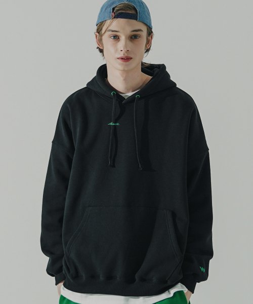 더블유브이프로젝트 컬러인 후드 블랙 MJHD7622 - 위시버킷