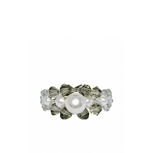 김빈 Vintage Candy Beads Ring (Black) - 위시버킷