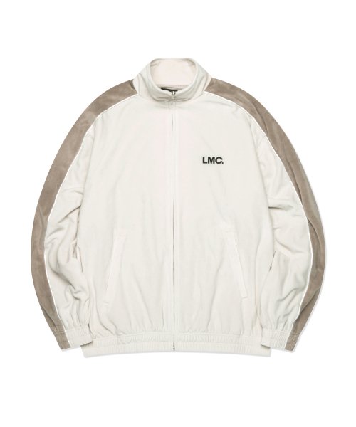 엘엠씨 LMC VELOUR TRACK TOP cream - 위시버킷