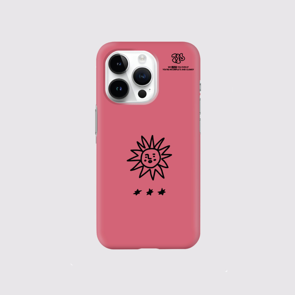 226스튜디오 pink sun case 핑크썬 하드 케이스 - 위시버킷