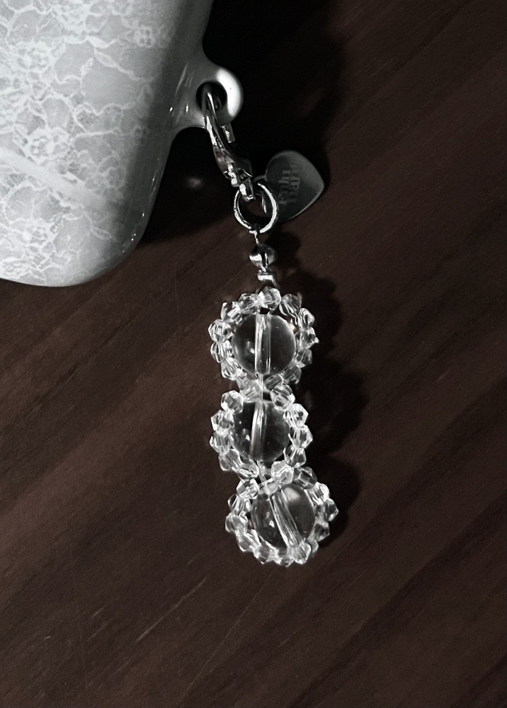 엘루넌트 ENLUNANT | Clear Flower charm - 위시버킷