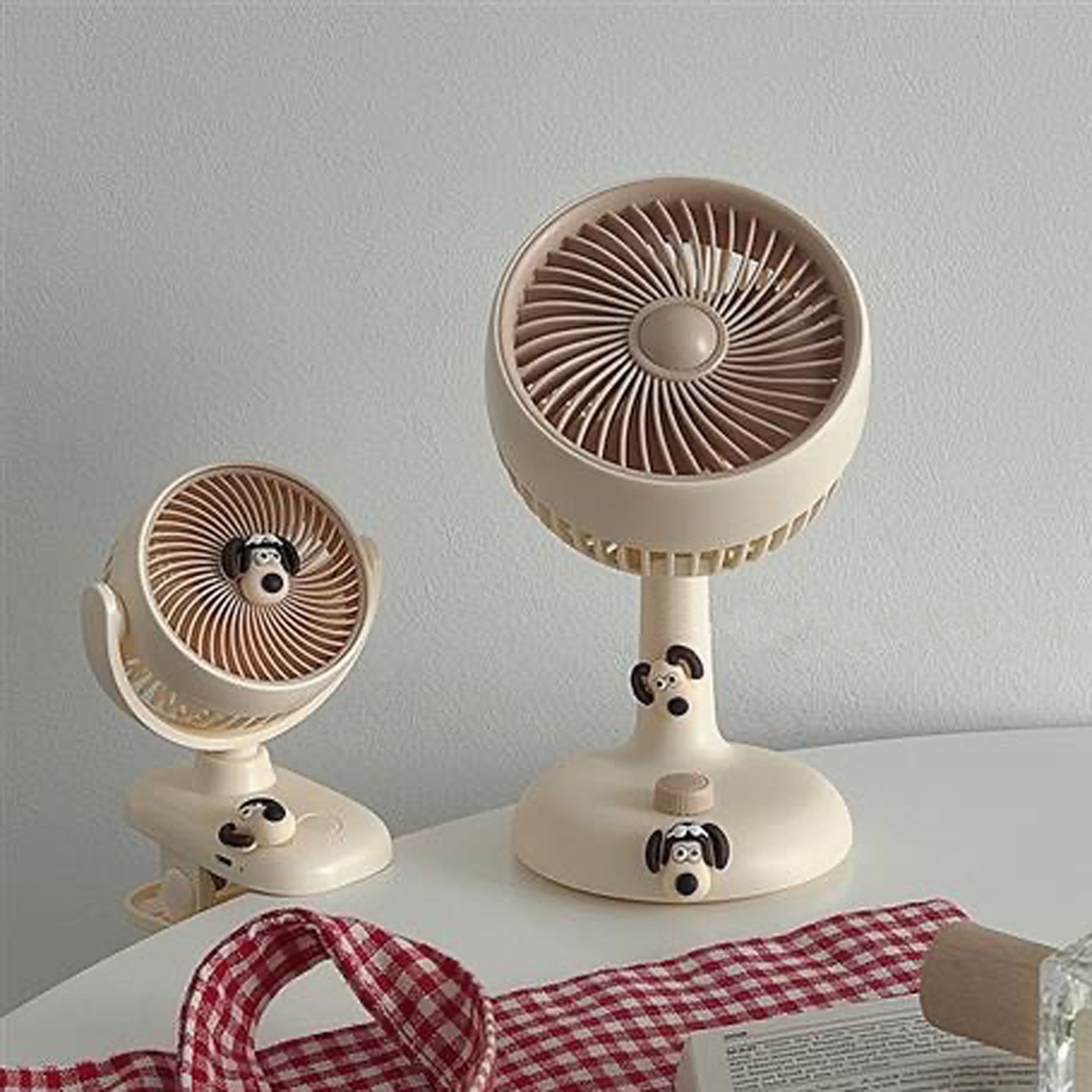 쏠띵즈 3 TYPE Gromit Mini Fan 그로밋 미니 휴대용 선풍기 - 위시버킷