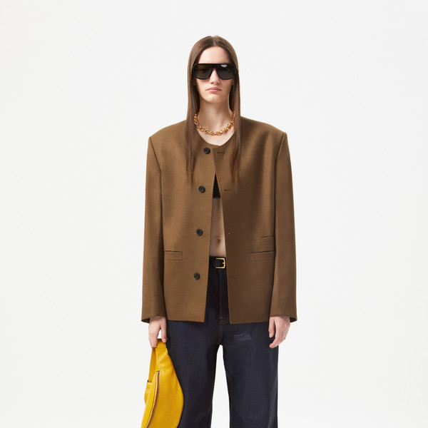 타일레 BROADCLOTH WOOL CAVALRY JACKET CAMEL - 위시버킷